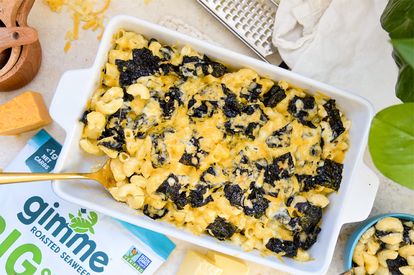 Nori Mac & Cheese Recipe - gimme Seaweed