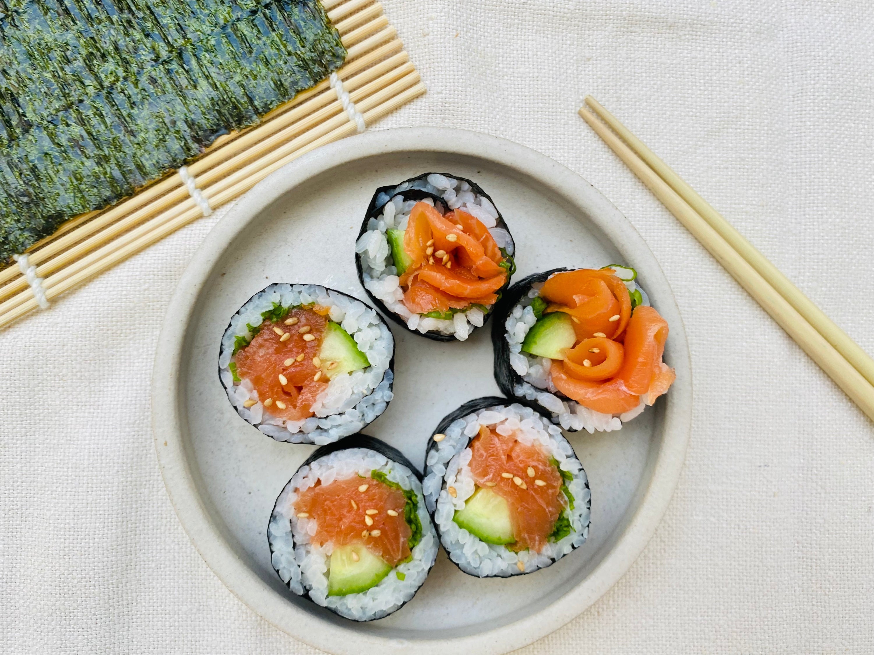 Smoked Salmon Rolls – gimme Seaweed