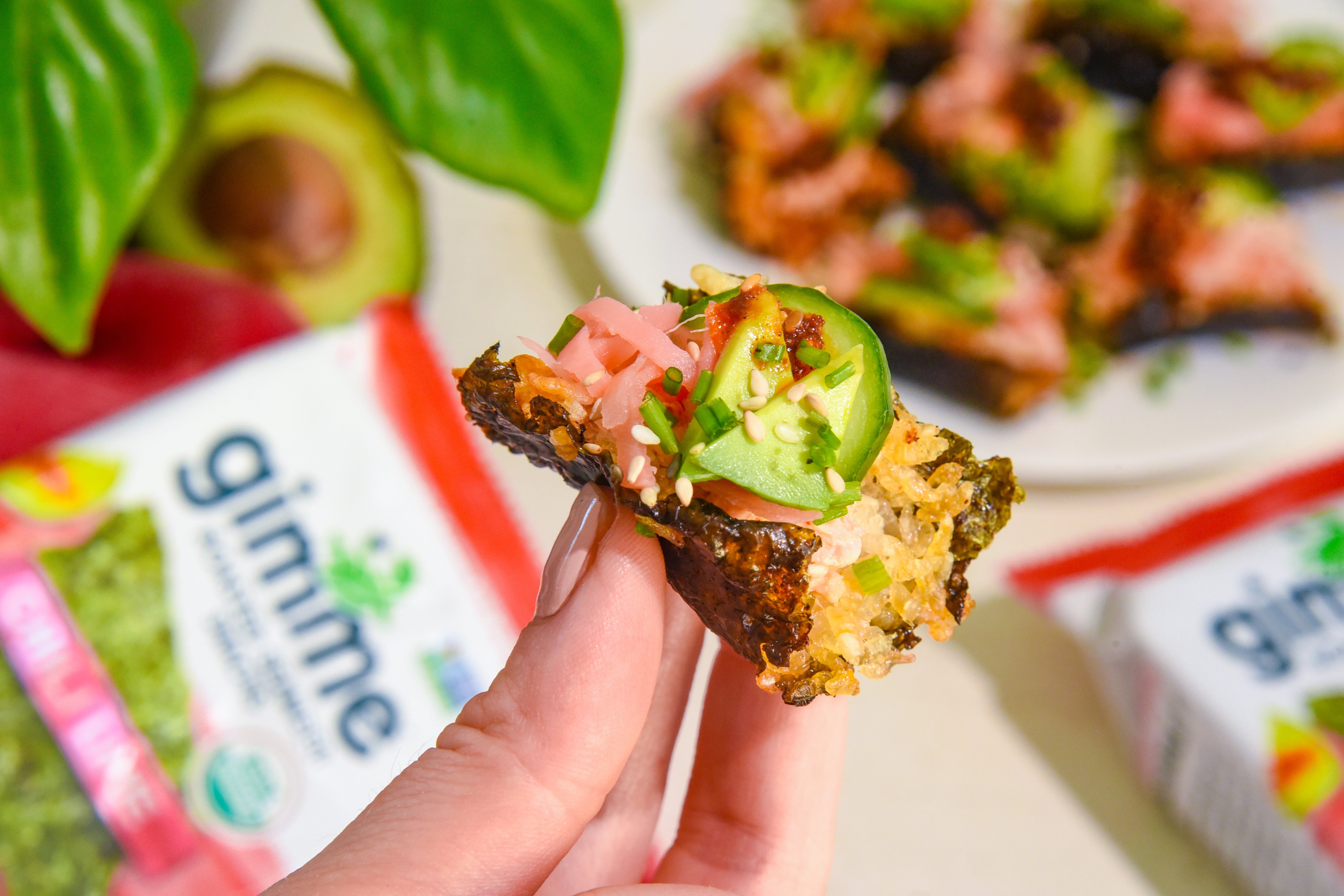 Air-Fryer Sushi Tacos - gimme Seaweed