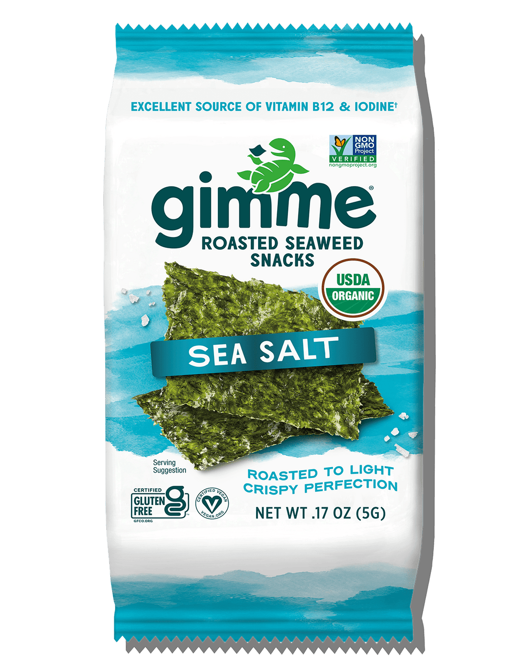 Sea Salt & Avocado Oil Seaweed Snacks - gimme Seaweed