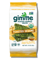 Toasted Sesame Seaweed Snacks - gimme Seaweed