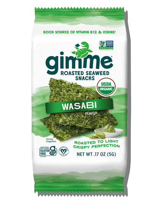 Wasabi Seaweed Snacks (.17oz) - gimme Seaweed