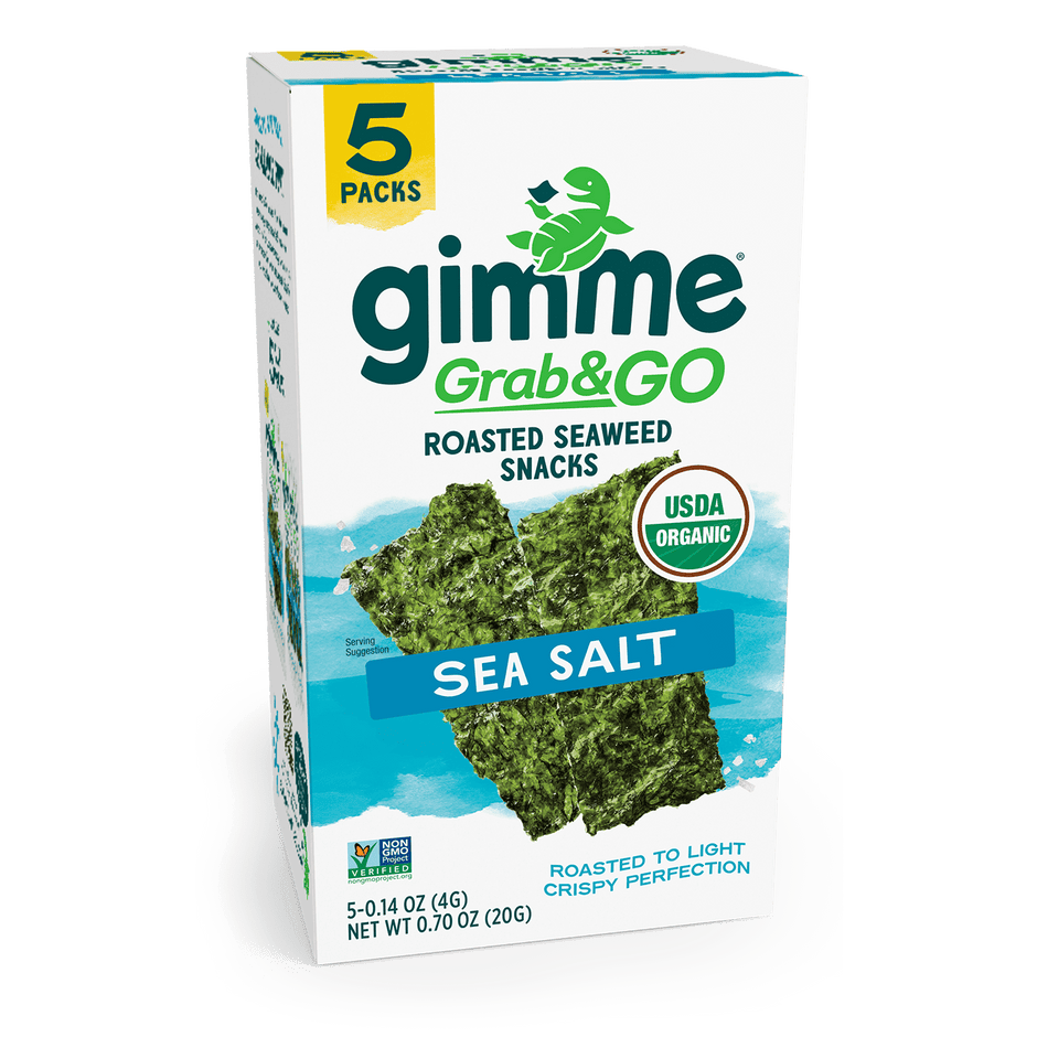 Organic Seaweed Snacks, USDA, Non-GMO – gimme Seaweed